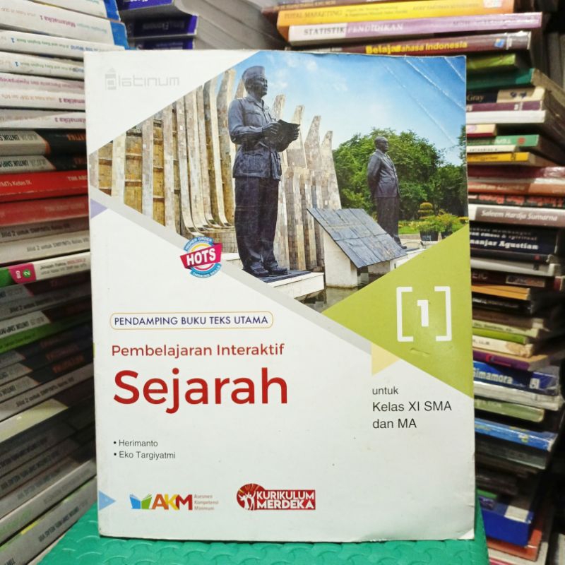 Jual Buku Pembelajaran Interaktif Sejarah Kelas 11 XI 2 II SMA MA HOTS AKM Penerbit Platinum ...