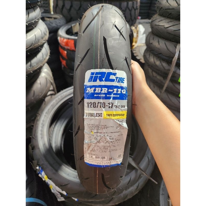 Jual Ban IRC 120/70-17 MBR110 Tubeless Soft Compound | Shopee Indonesia