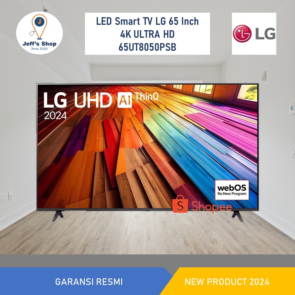 Jual LG LED Smart TV 65 Inch 4K UHD [NEW 2024] 65UT8050PSB | Shopee ...