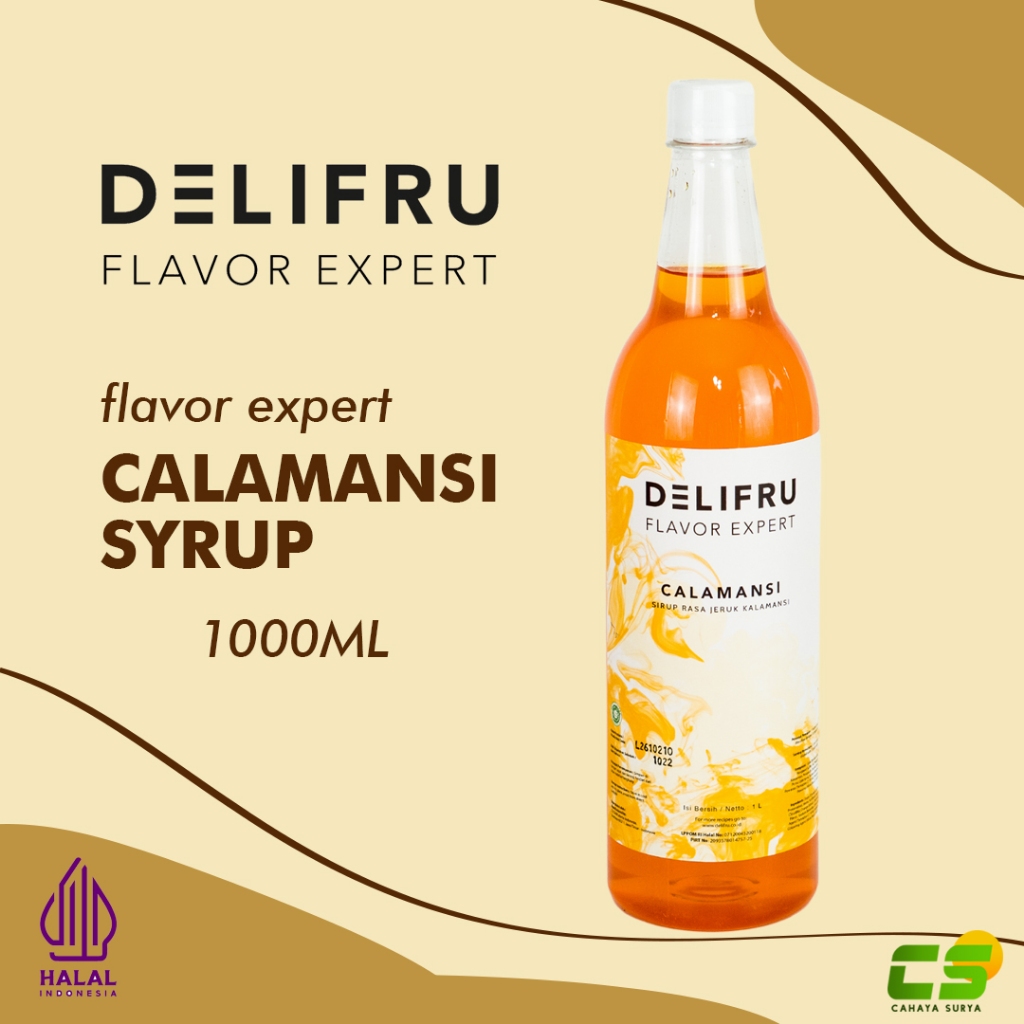 Jual Delifru Syrup/Sirup - Calamansi Syrup 1000 ml | Shopee Indonesia
