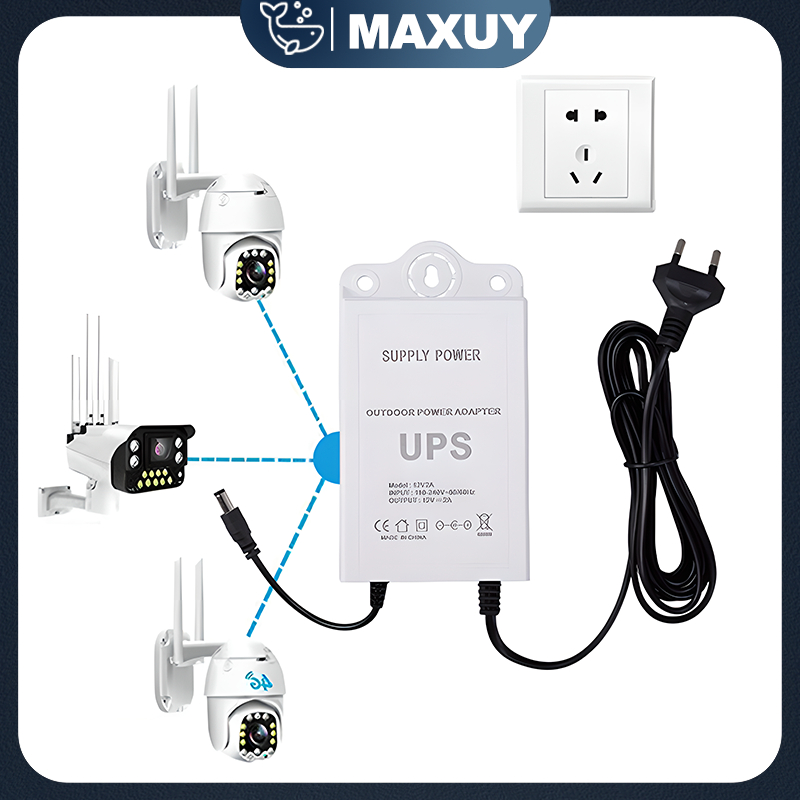 Jual Mini UPS 12V2A backup Router Modem CCTV | Shopee Indonesia