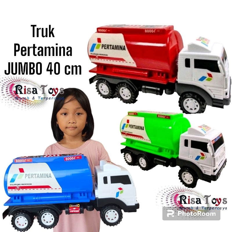 Jual MAINAN TRUK TANGKI PERTAMINA UKURAN BESAR ST 2060 BAHAN TEBAL ...