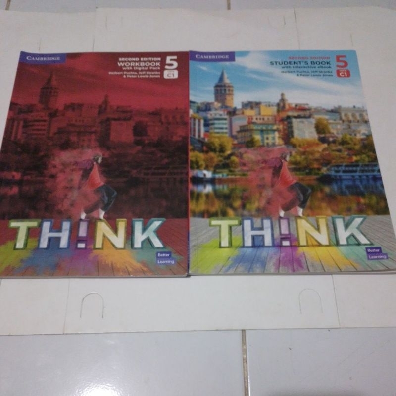 Jual BUKU THINK SECOND EDITION LEVEL 5 STUDENT'S BOOK WORKBOOK C1 ...