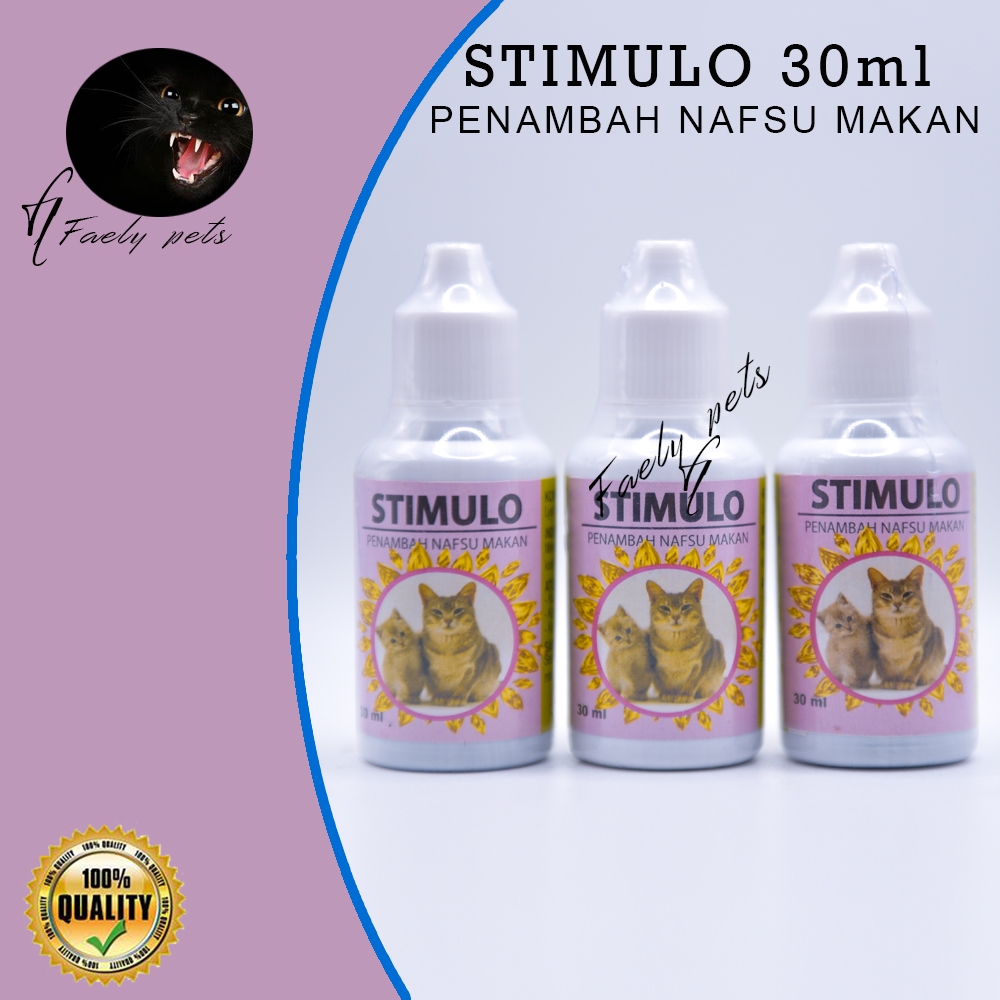 Jual Stimulo cat penambah nafsu makan kucing 30 ml vitamin kucing ...