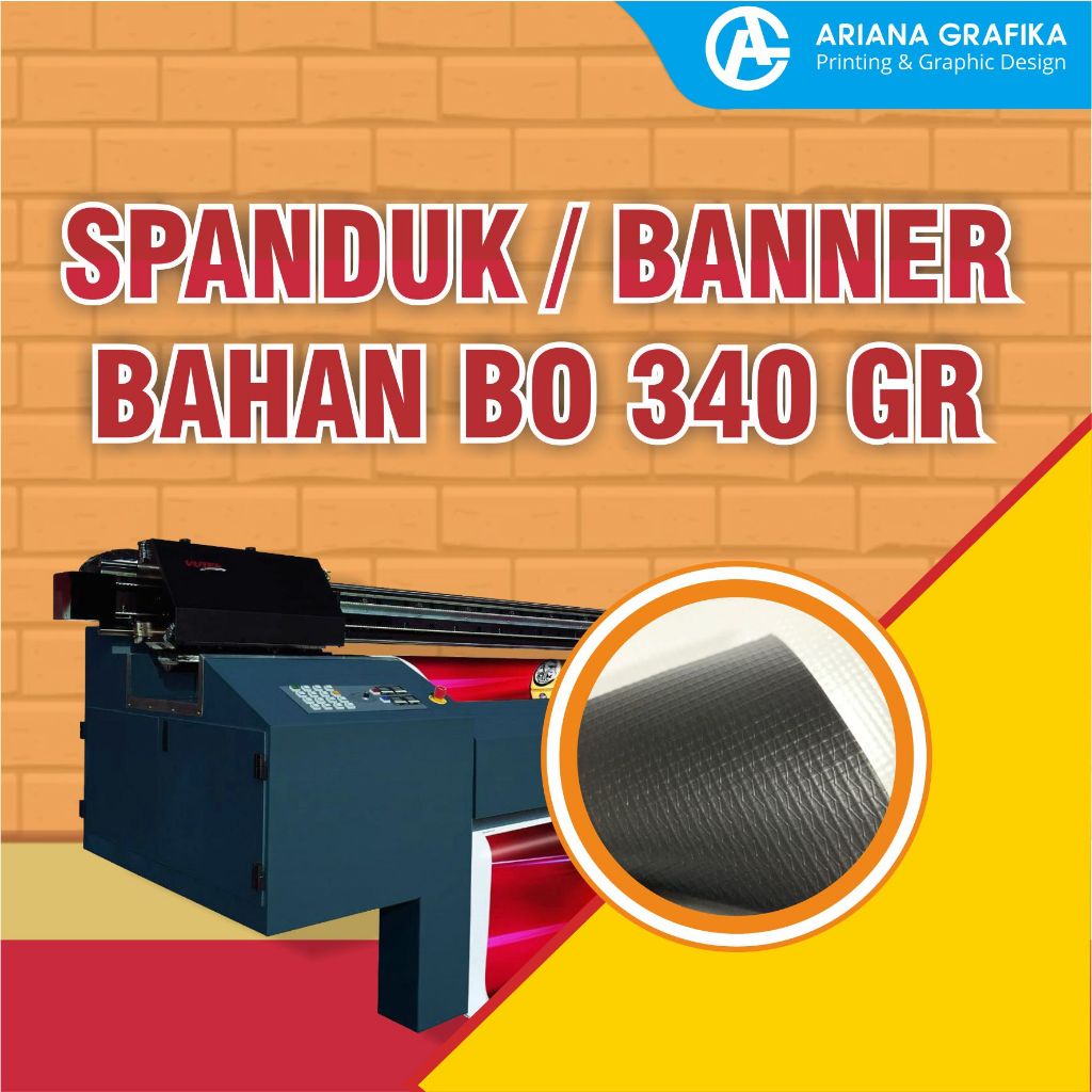 Jual Spanduk/Backdrop Toko, Bimbel, Sekolah, dll (Bahan BO 340gr ...
