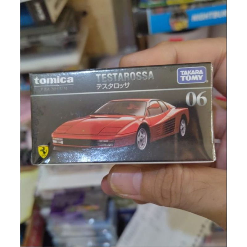 Jual Tomica Premium Ferrari Testarossa Merah No 06 108931 (70) | Shopee ...