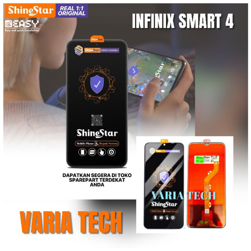 Jual LCD+TOUCHSCREEN INFINIX SMART 4 /X653/SMART 4c/X653c FULLSET ...