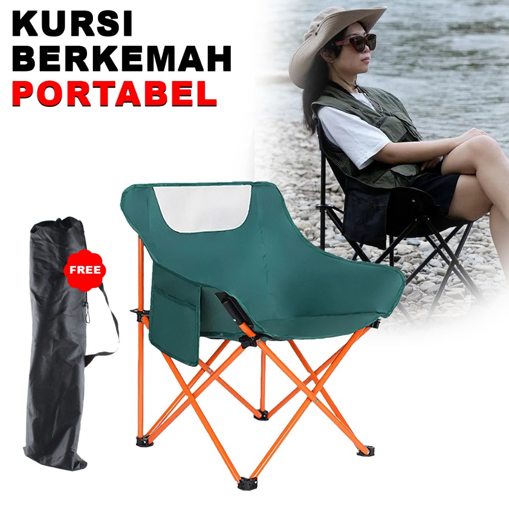 Jual Kursi Lipat Outdoor Multifungsi Kursi Lipat Camping Mancing Gunung ...