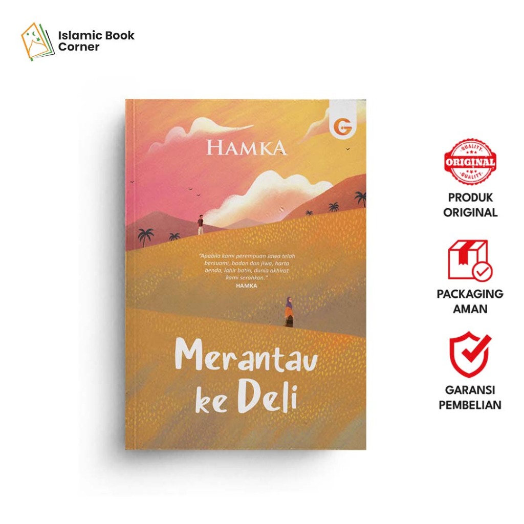 Jual Islamic Book Corner Buku Hamka - Merantau Ke Deli - Buku Buya ...