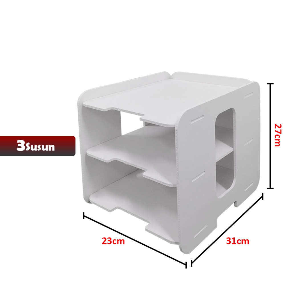 Jual YOSINOGAWA - Rak Tray Dokumen Fail Kerja Paper Tray File Desk ...