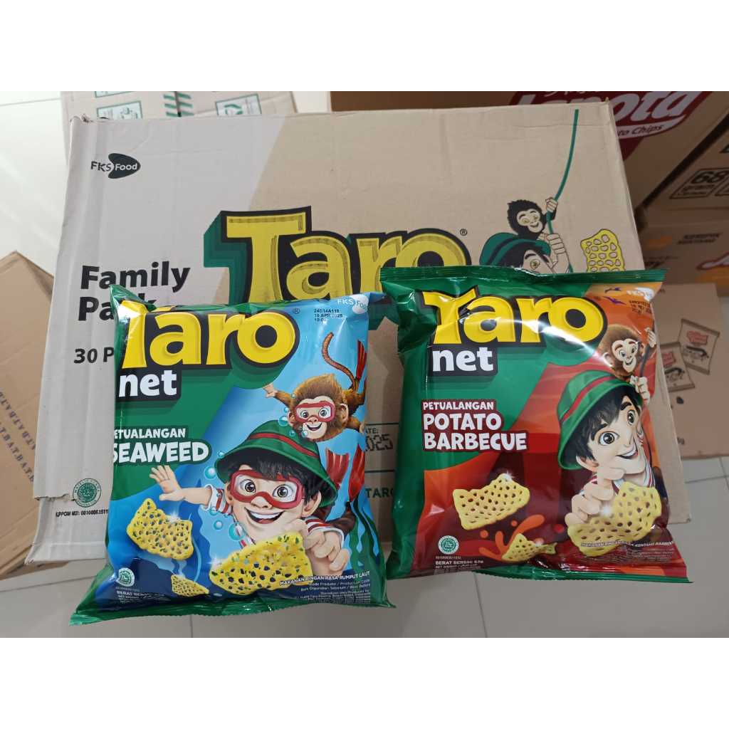 Jual Snack TARO Net Family Pack 65gr 3 Varian Rasa | Shopee Indonesia