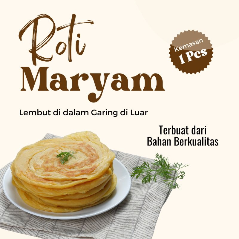 Jual Roti Maryam atau Roti Canai 75 Gram | Shopee Indonesia