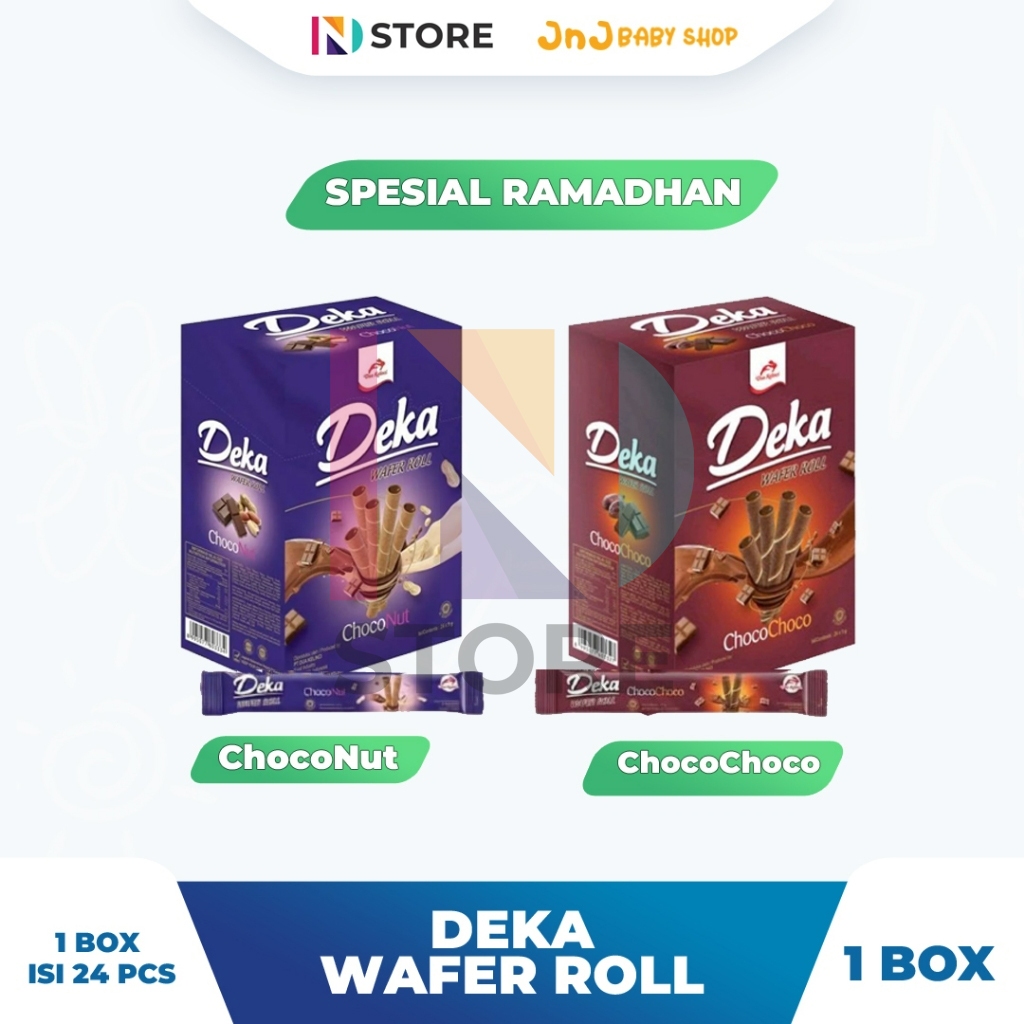 Jual Deka Wafer Roll Choconut/Chocochoco 1 Box Isi 24 Pcs | Shopee ...