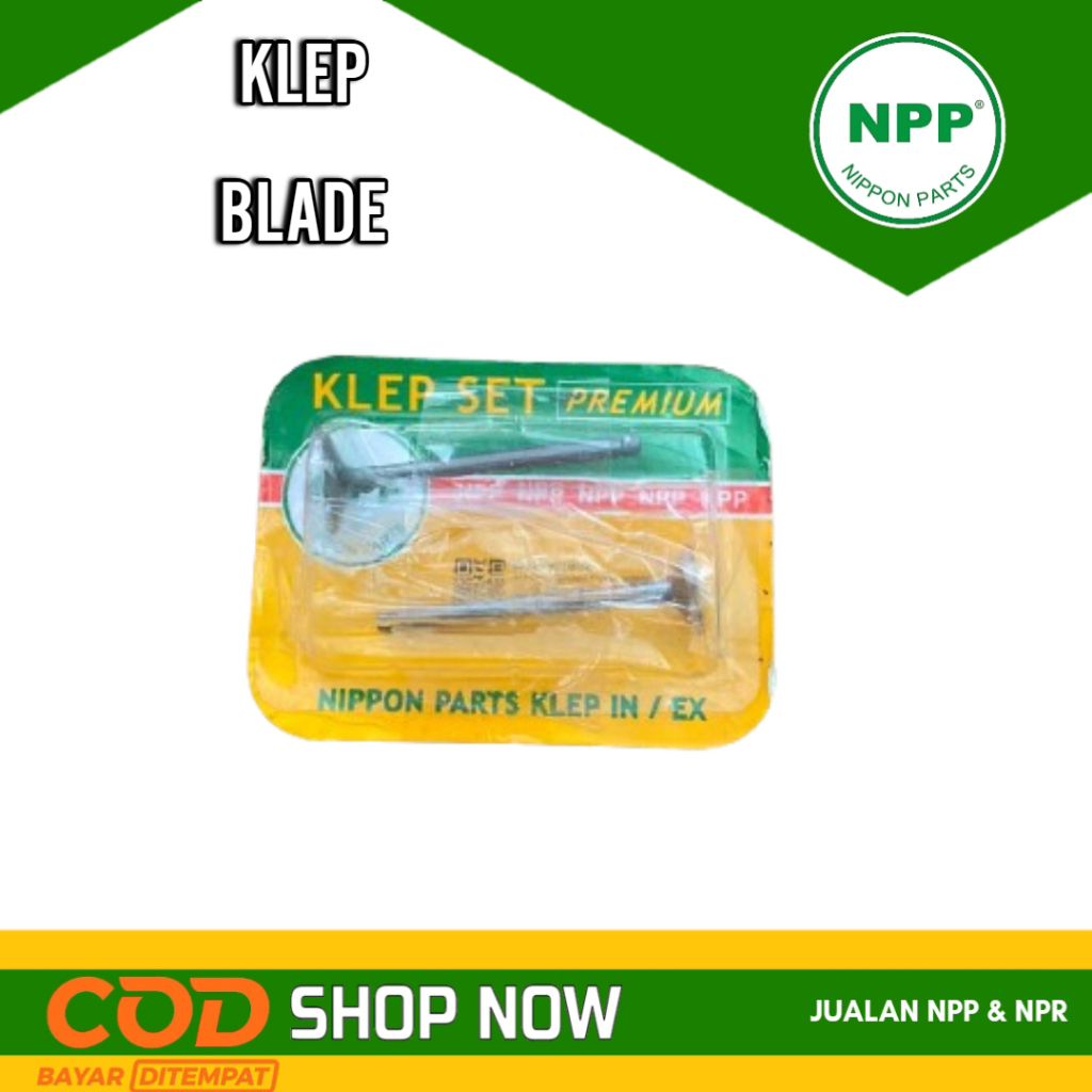 Jual KLEP BLADE NPP// PAYUNG KLEP VALVE IN/EX PREMIUM KLEP SET HONDA BLADE KWB/KVY ORIGINAL NPP ...