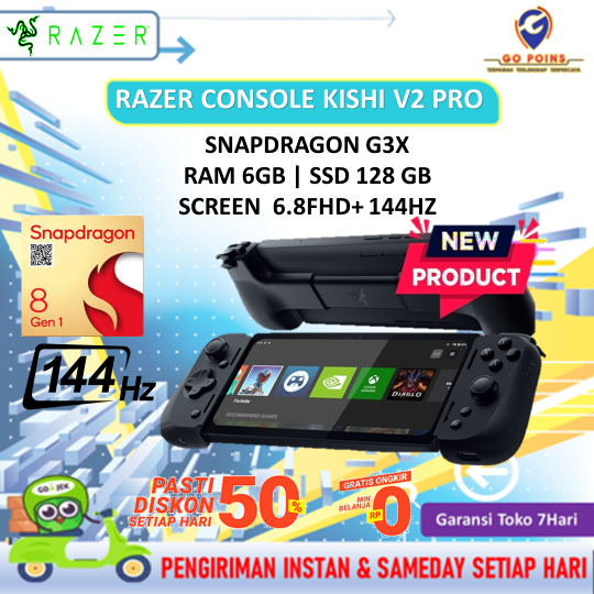 Jual RAZER GAMING CONSOLE KISHI V2 PRO SNAPDRAGON G3X GEN 1 RAM 6GB ...