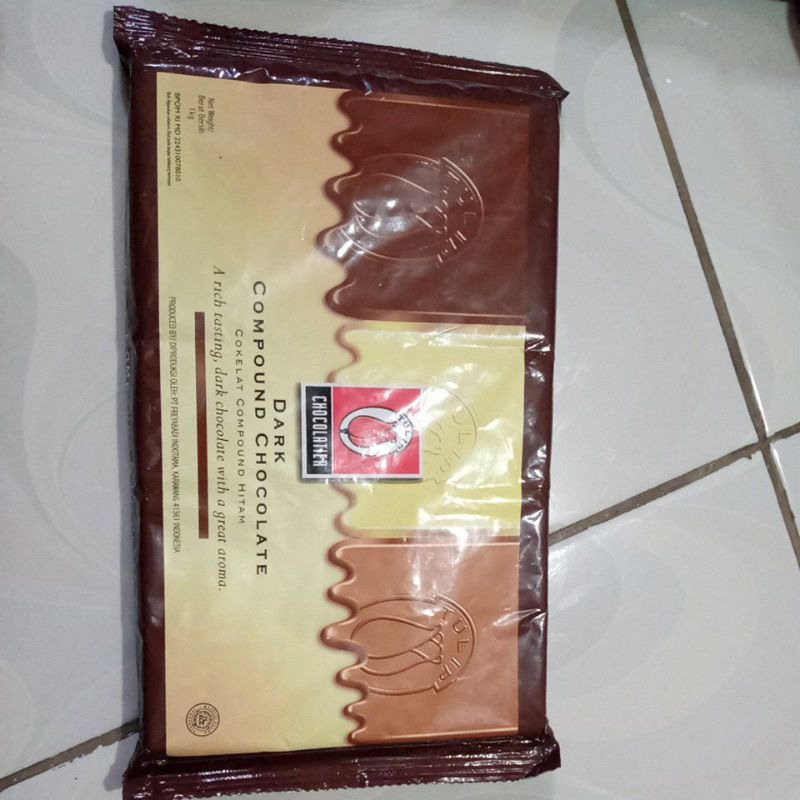Jual Tulip Chocolatier Dark Compound Chocolate 1kg | Shopee Indonesia