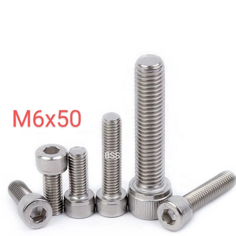Jual Baut L Stainless Steel 304 M6 x 50mm | Shopee Indonesia