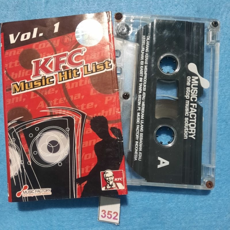 Jual Kaset pita Kompilasi KFC Music Hit List 1 / Juliette Antique Pixel ...