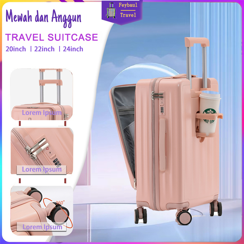 Jual FEYBAUL 20 inci Koper A316 A989 yang ringan dan bergaya - koper ...