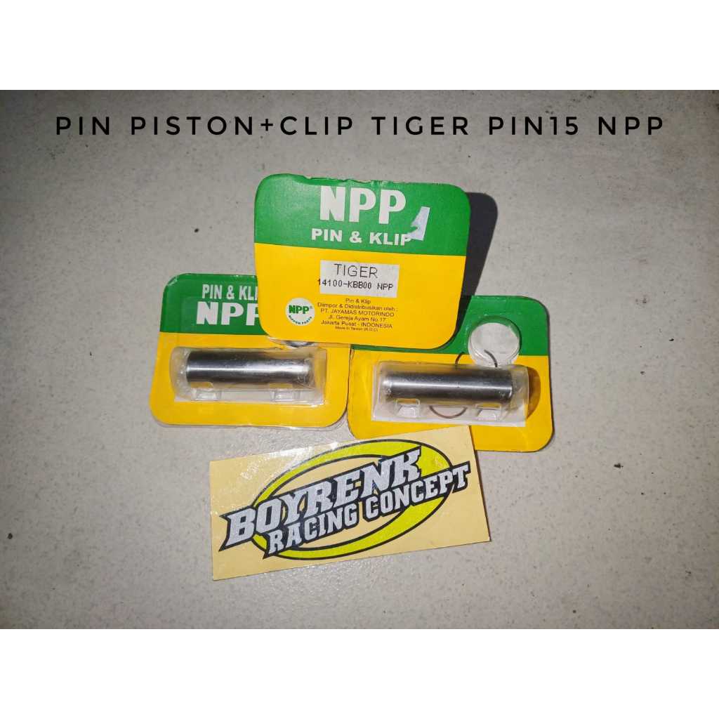 Jual PIN & CLIP PEN PISTON TIGER PIN 15 NPP - BOYRENK RACING CONCEPT ...