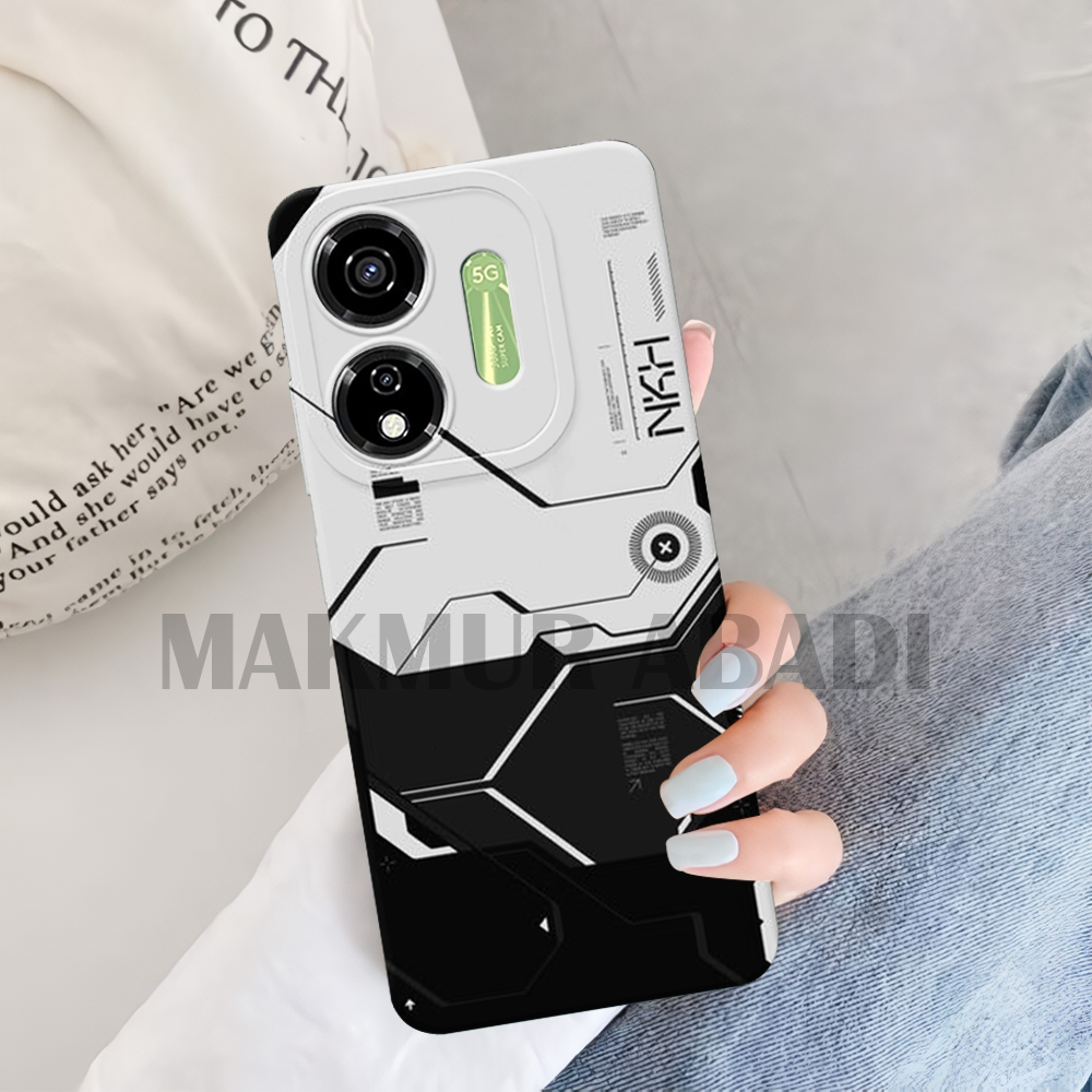 Jual Case Itel P55 5G Terbaru Softcase Procamera Macaron Fashion Case Silicone Motif Keren Tpu ...