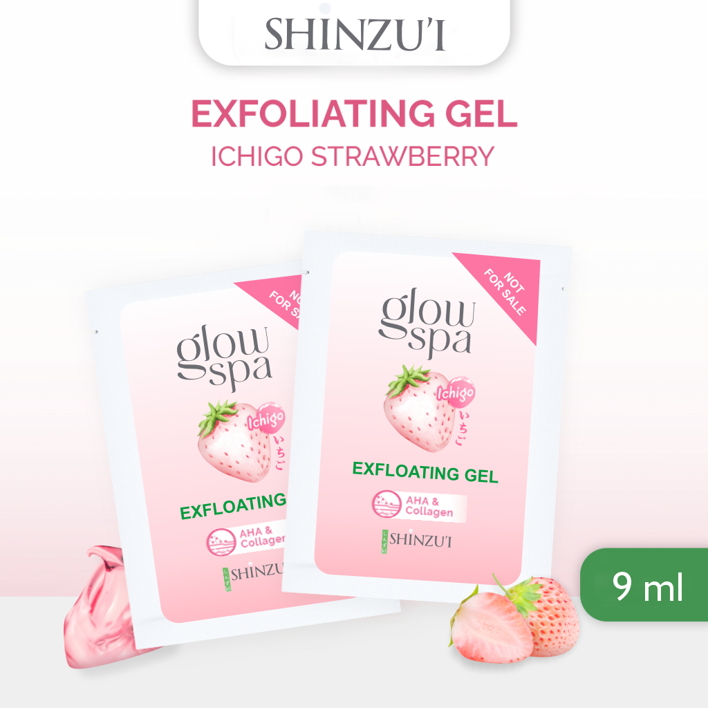 Jual ♡ Rasico Official ♡ Gift Shinzui Glow Spa Exfoliating Gel varian ...