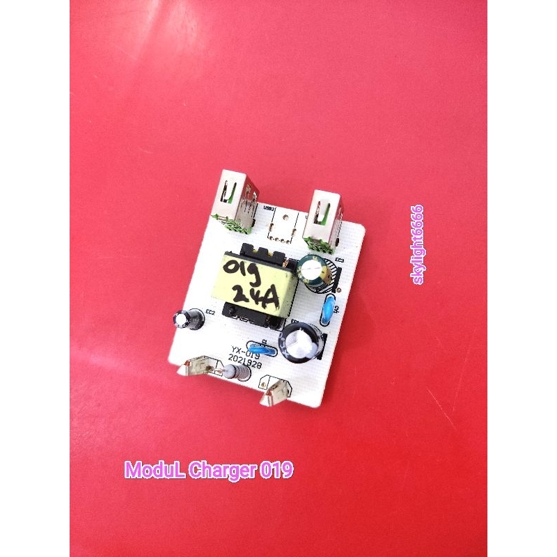 Jual ModuL Charger 019 2U 2,4A Copotan | Shopee Indonesia