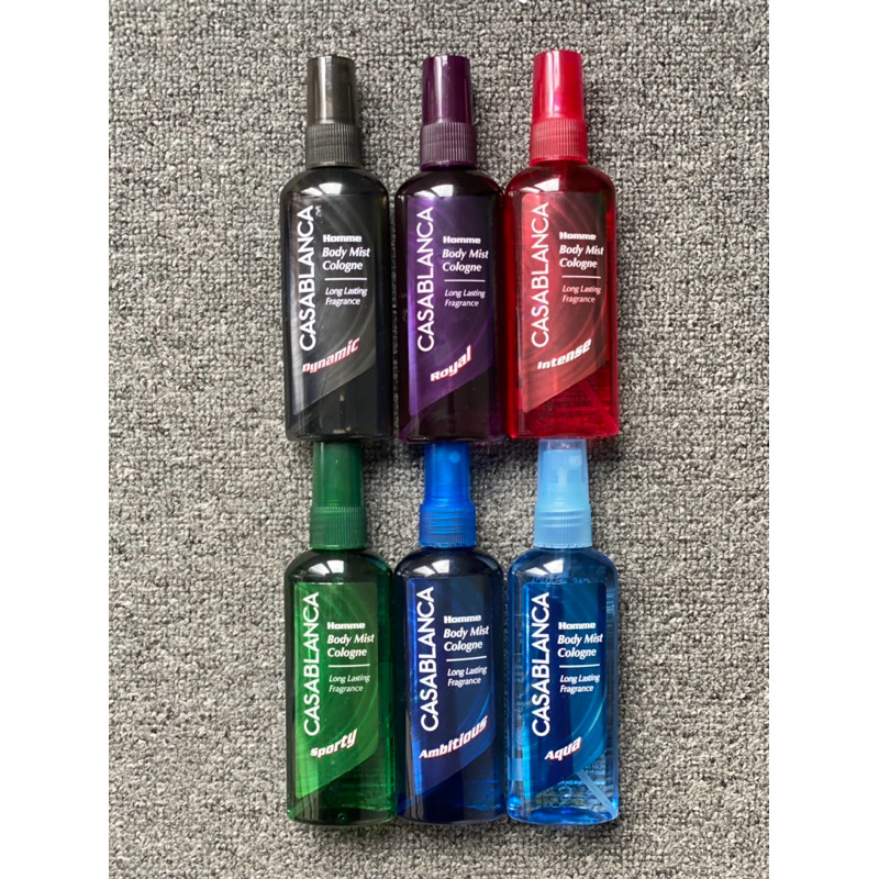 Jual CASABLANCA BODY MIST COLOGNE 100ml | Shopee Indonesia