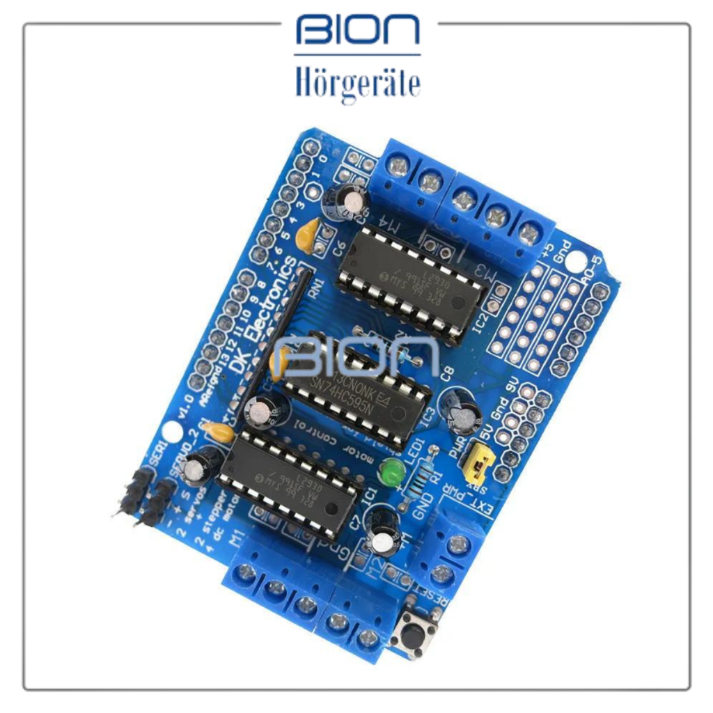 Jual L293Expansion Board For Arduino L293D Motor Driver Shield Motor ...