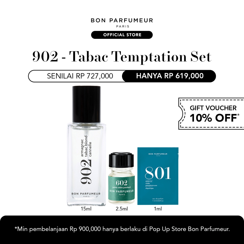 Jual Bon Parfumeur - 902: Armagnac, Blond Tobacco, Cinnamon EDP ...