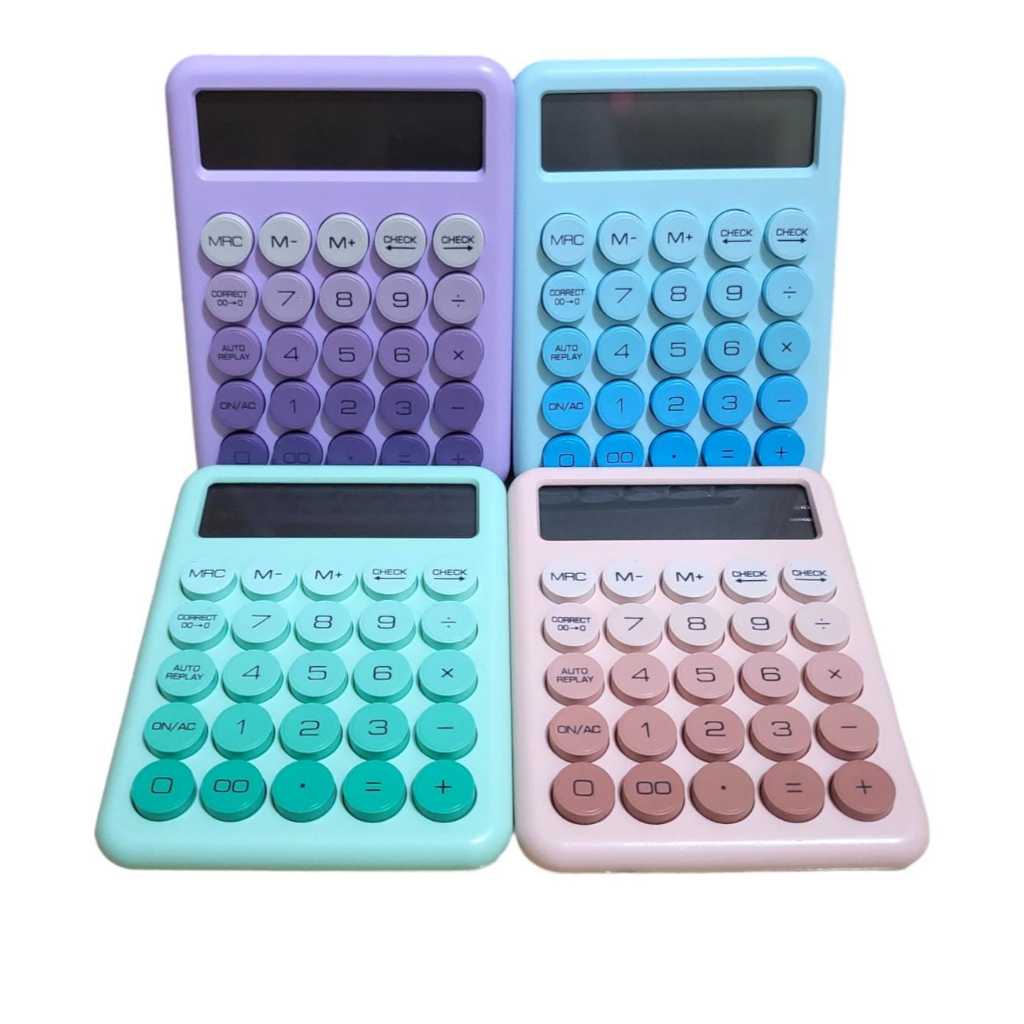 Jual FREE!! BATERAI Kalkulator 12-digit CT - 242 Calculator Kawaii ...
