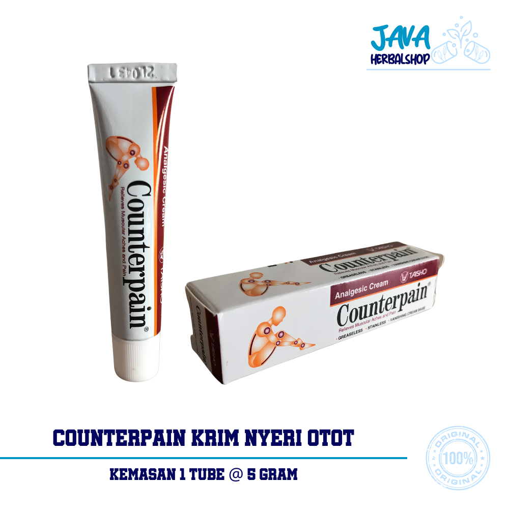 Jual Counterpain Cream Ukuran 5 Gram | Shopee Indonesia
