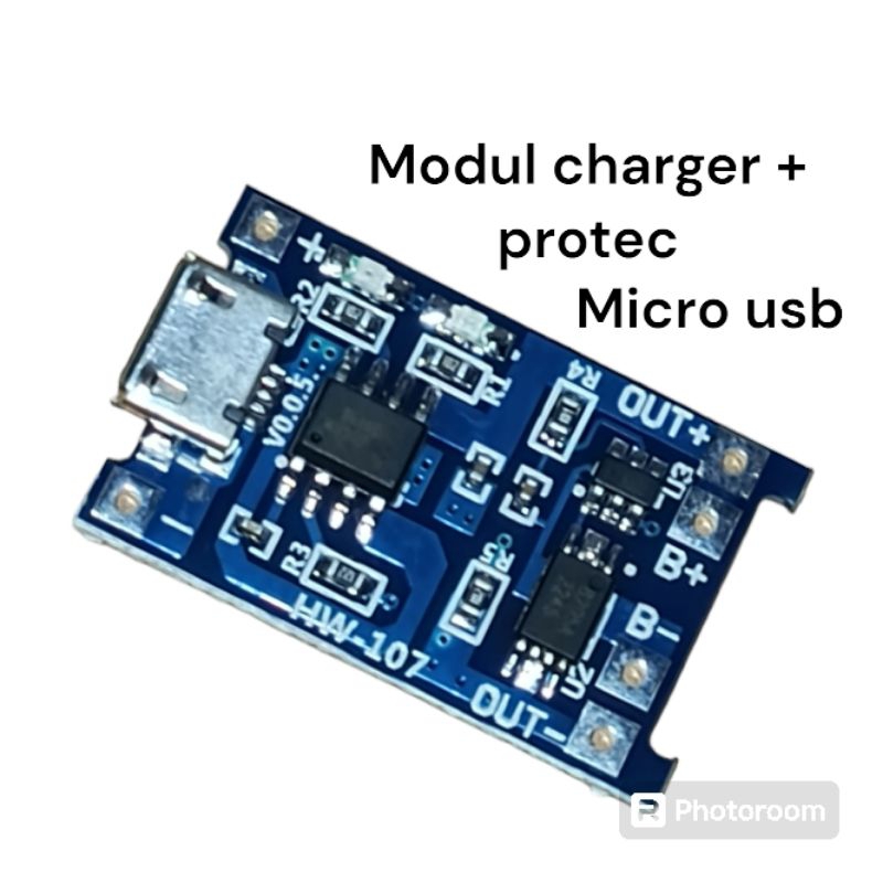 Jual modul charger+ protek modul charger micro usb | Shopee Indonesia