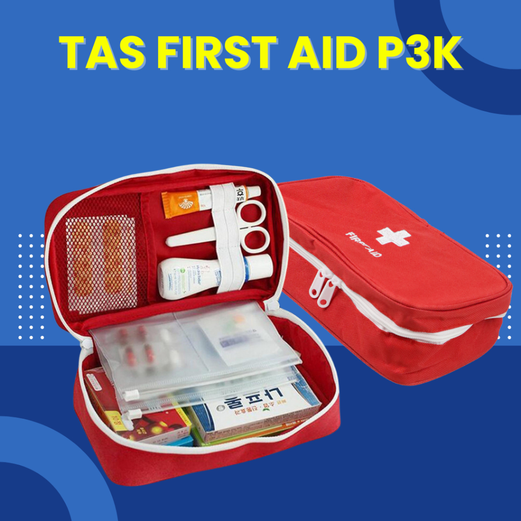 Jual Portable Tas Obat P3K Perlengkapan 11 in 1 Outdoor First Aid Kit ...