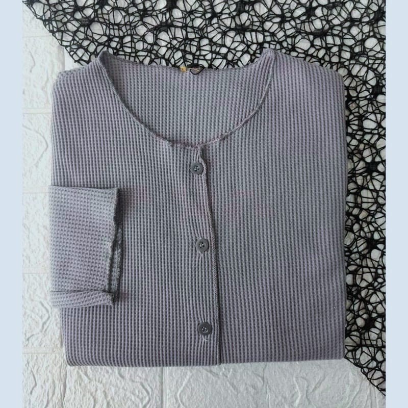 Jual Cardigan Rajut Crop Premium Kancing Depan Wanita Lengan Panjang ...