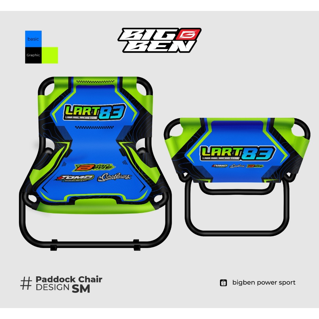 Jual CUSTOM KURSI PADDOCK SMALL KURSI PADDOCK BALAP KURSI LIPAT KURSI ...
