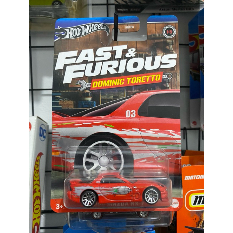 Jual HOT WHEELS 1995 MAZDA RX-7 MERAH FAST & FURIOUS DOMINIC TORETTO ...
