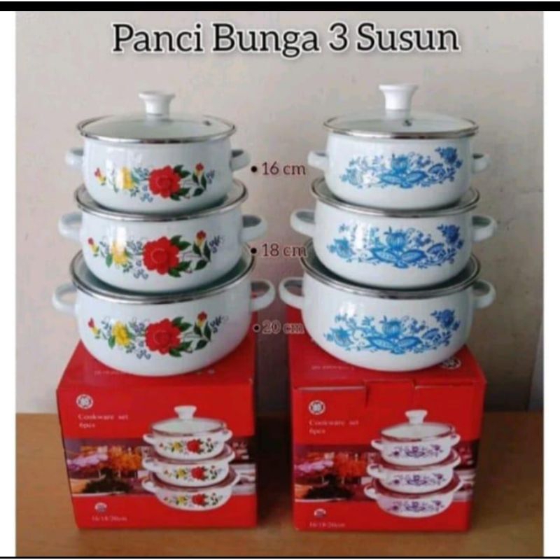 Jual PANCI REONA BUNGA 3 SUSUN | Shopee Indonesia