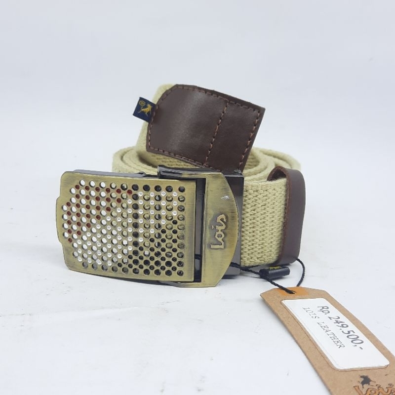 Jual LOIS Belt Pria Gesper Pria Ikat Pinggang Pria Belt Webing Belt ...