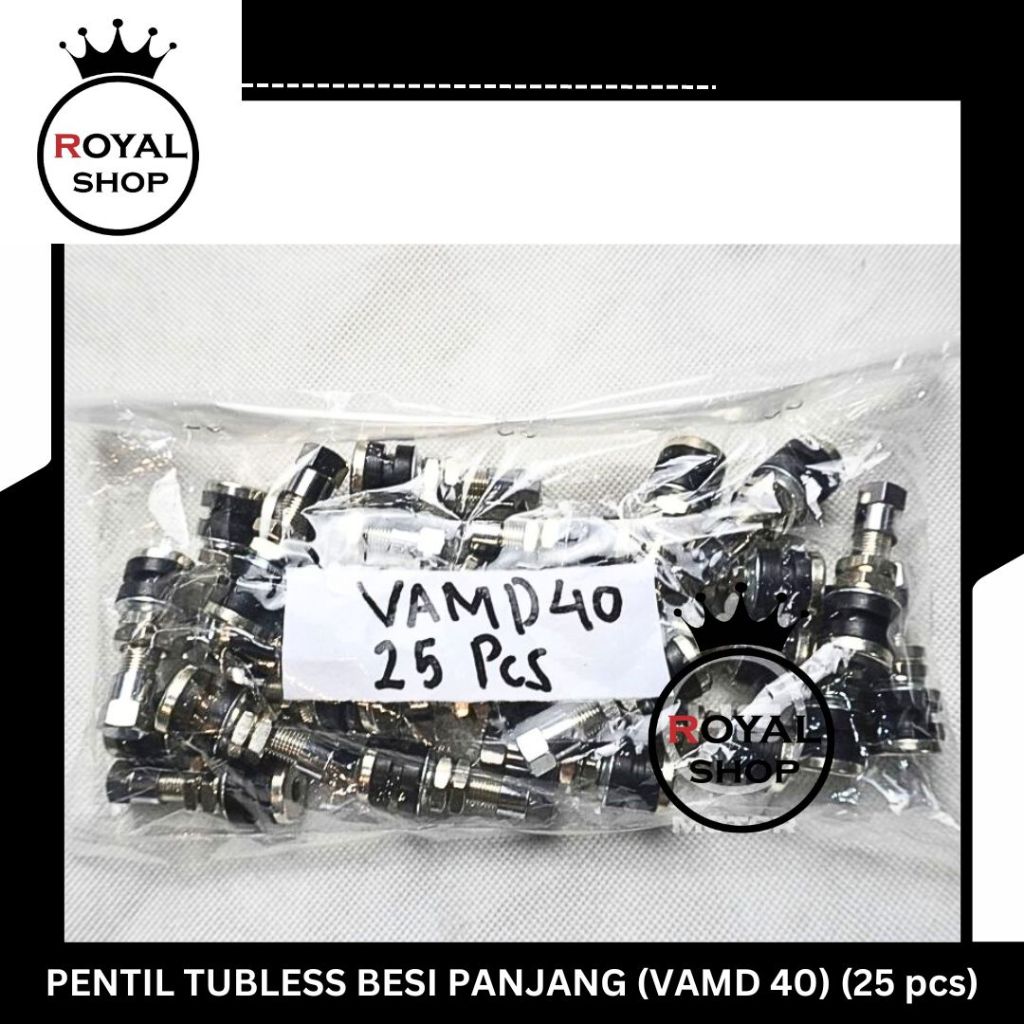 Jual PENTIL BAN MOTOR TUBELESS BESI PANJANG BAUT / DRAT LUAR UNIVERSAL ...