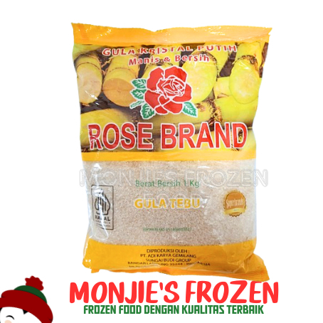 Jual ROSE BRAND Gula Pasir Premium Kuning 1 kg | Shopee Indonesia