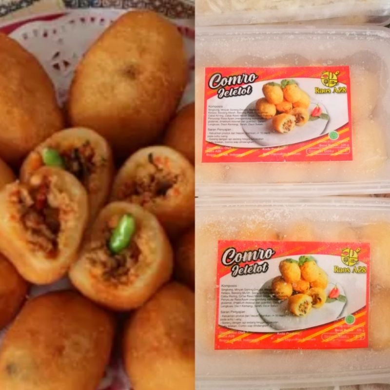 Jual Combro Mini isi 10 / combro pedas frozen food bogor cemilan beku ...