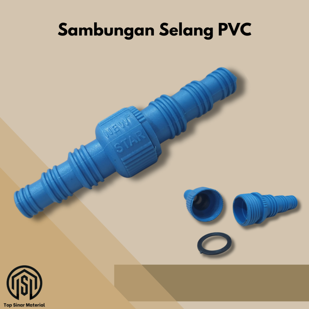 Jual Sambungan Selang PVC / Penyambung Selang Plastik / Konektor Selang ...