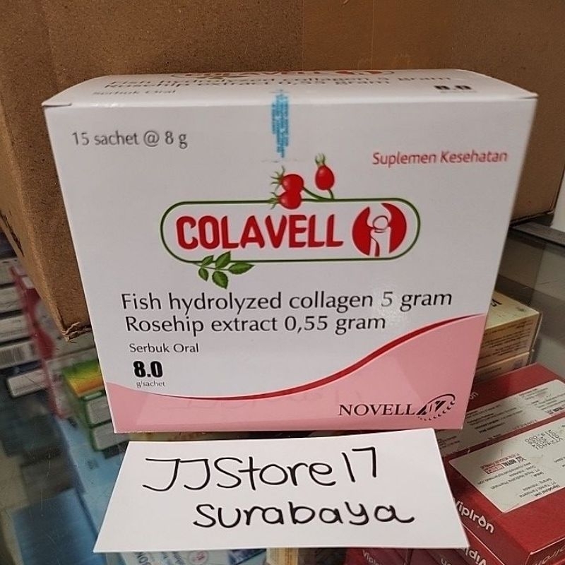 Jual colavell box suplemen kesehatan sendi isi 15sachet | Shopee Indonesia