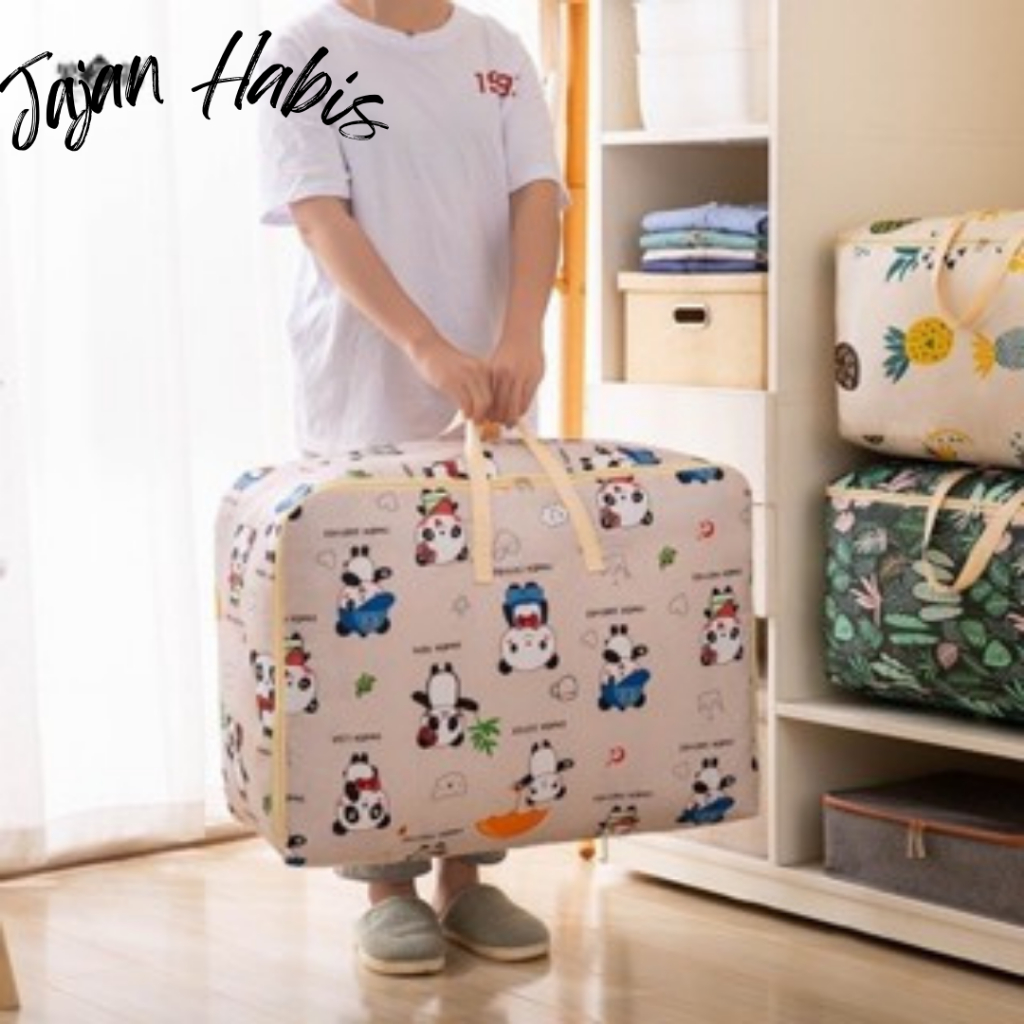 Jual JABIS Travel Bag Hand Carry Waterproof Tas Travel Lipat Motif ...