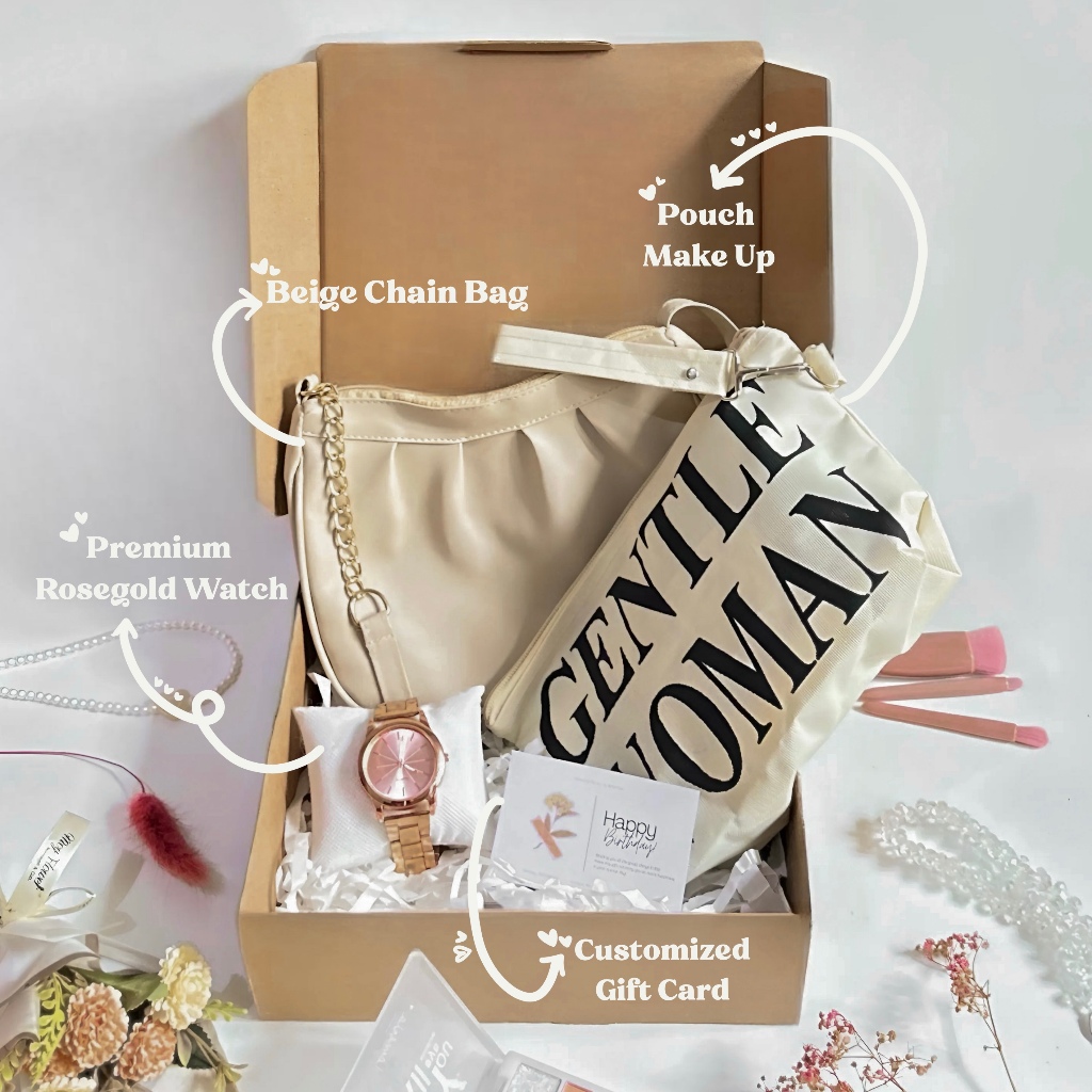 Jual Kadodibox Paket Kado Cewek Aesthetic Hadiah Pacar Cewek Bermanfaat ...