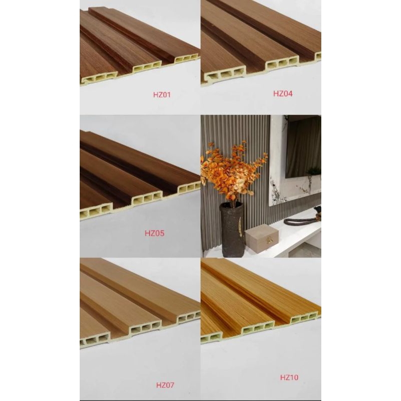 Jual WPC WALLPAPER DINDING 3D WPC WALL PANEL TIPE HZ P 2,9M L 17CM ...