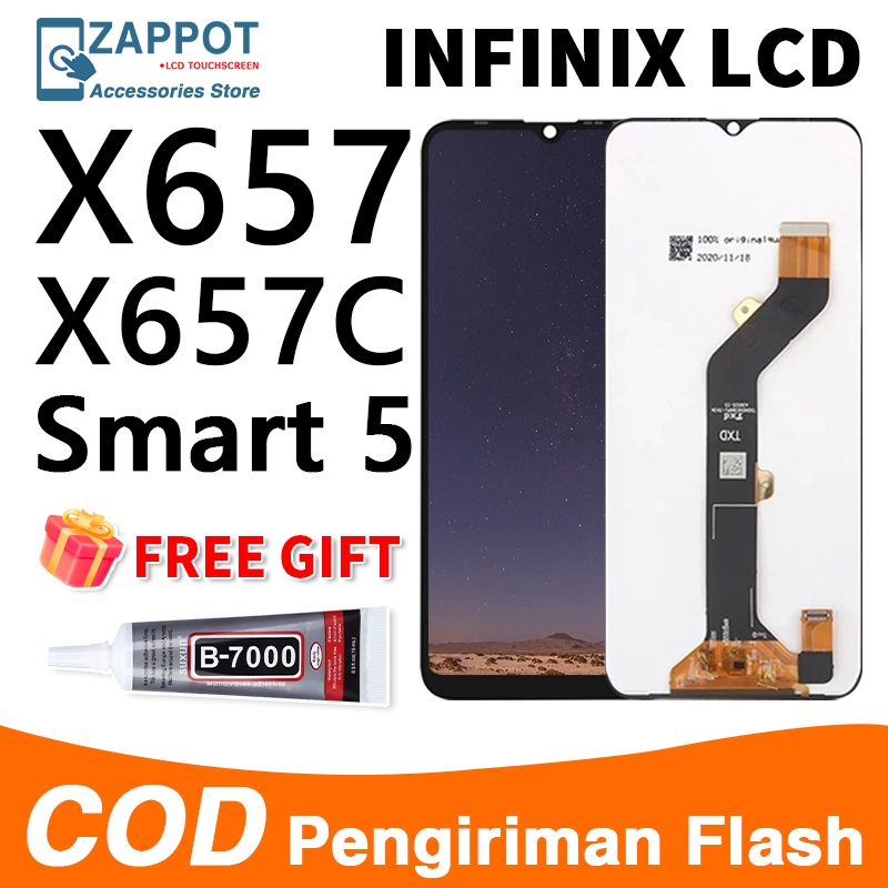 Jual 【ORI 100%】LCD INFINIX SMART 5 / X657 ORIGINAL Fullset TOUCHSCREEN | Shopee Indonesia