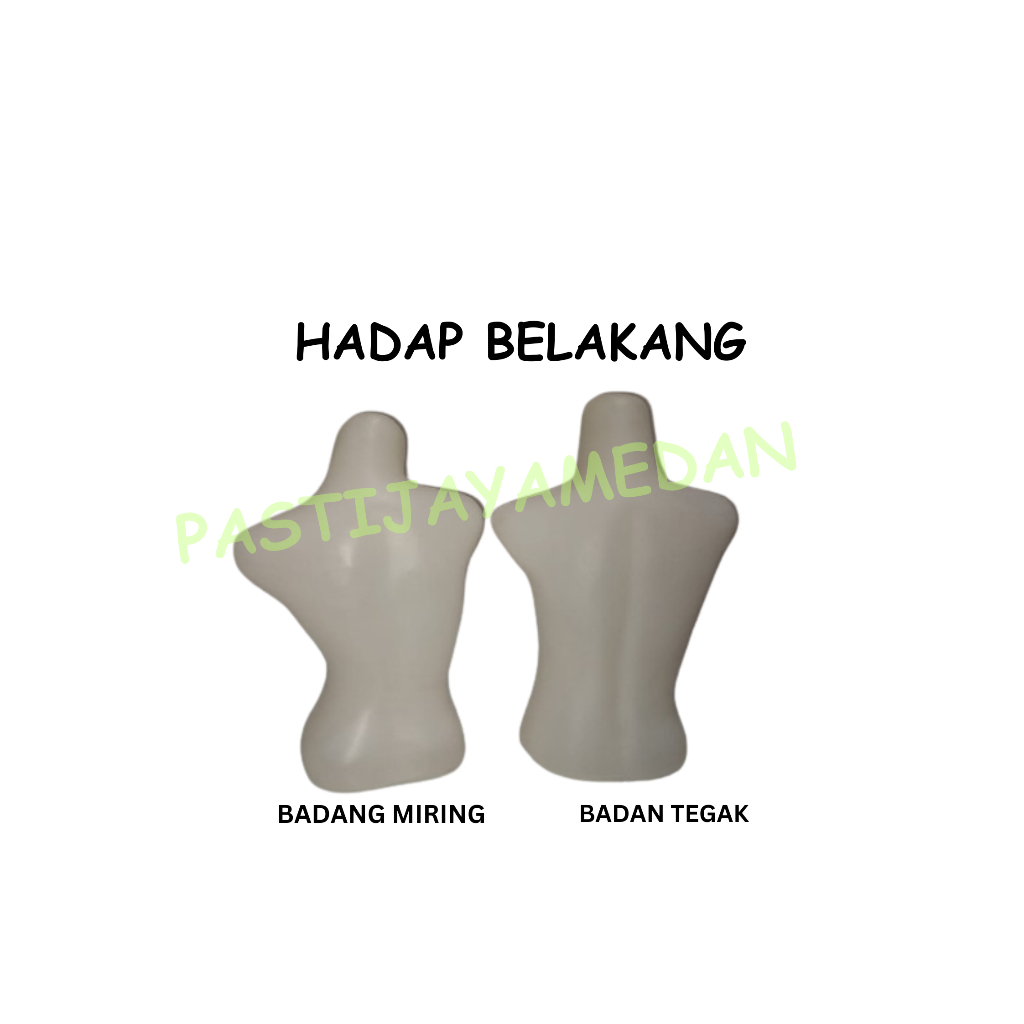 Jual MANEKIN ANAK BENING PLASTIK / PATUNG ANAK SETENGAH BADAN 2 VARIAN ...