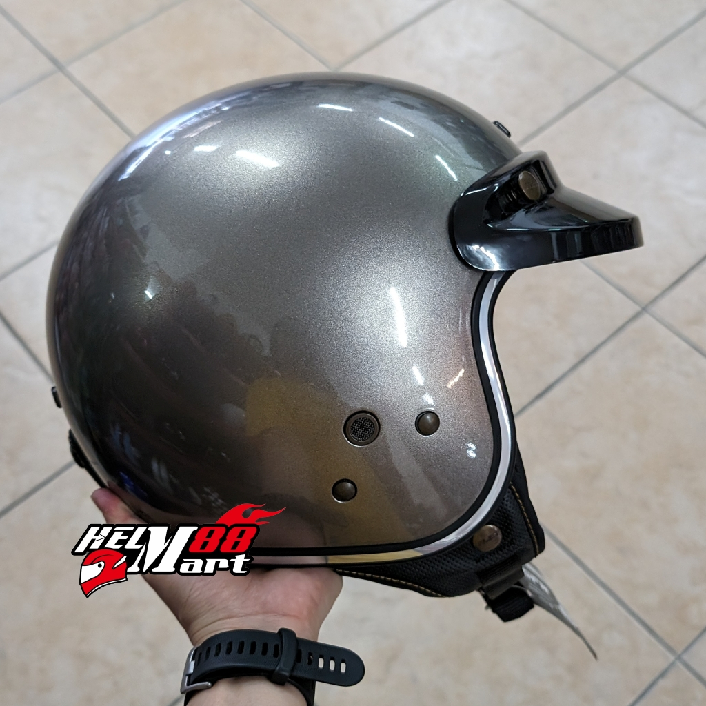 Jual Helm NJS NR80s NJS Retro - Helm Half Face Retro NR-80S NJS 80 NR ...